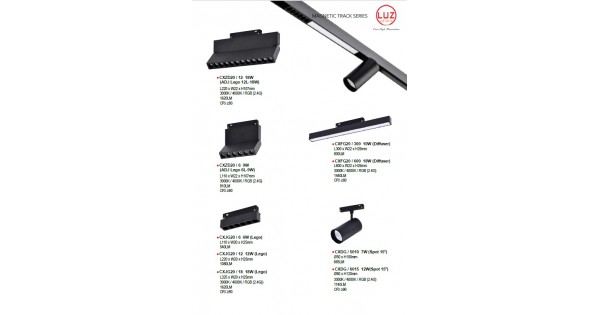 MAGNETIC TRACK FITTING - lightings.com.sg