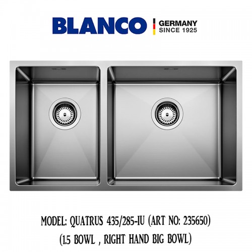 BLANCO QUATRUS R15 435-285-IU ART 235650 - lightings.com.sg