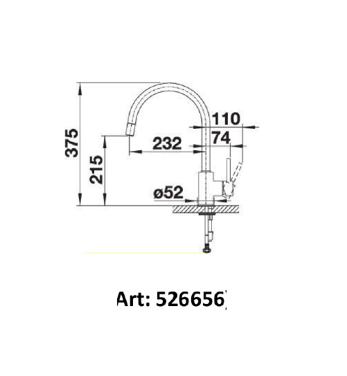 Blanco mida-s XL pullout sink mixer matt black -526656 - lightings.com.sg